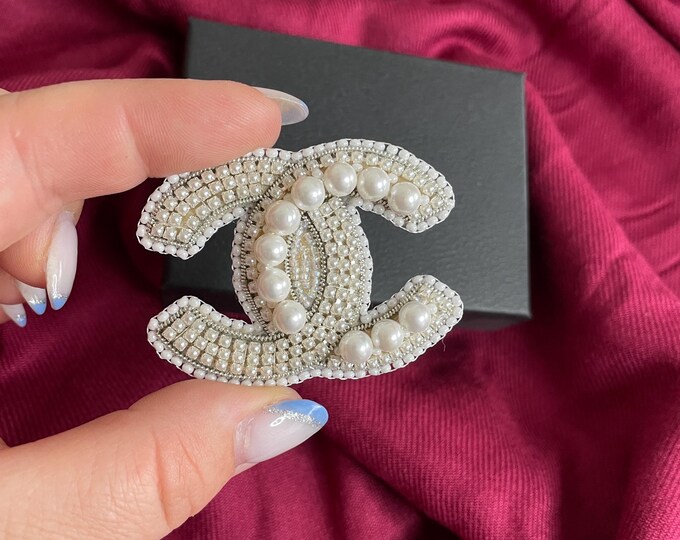 Vintage YSL Yves Saint Laurent Brooch Pin, YSL Logo Brooch, Collector ...