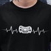 Sim Racer Heartbeat Shirt for Sim Racing Gift Video Game Racing Tee Car ...