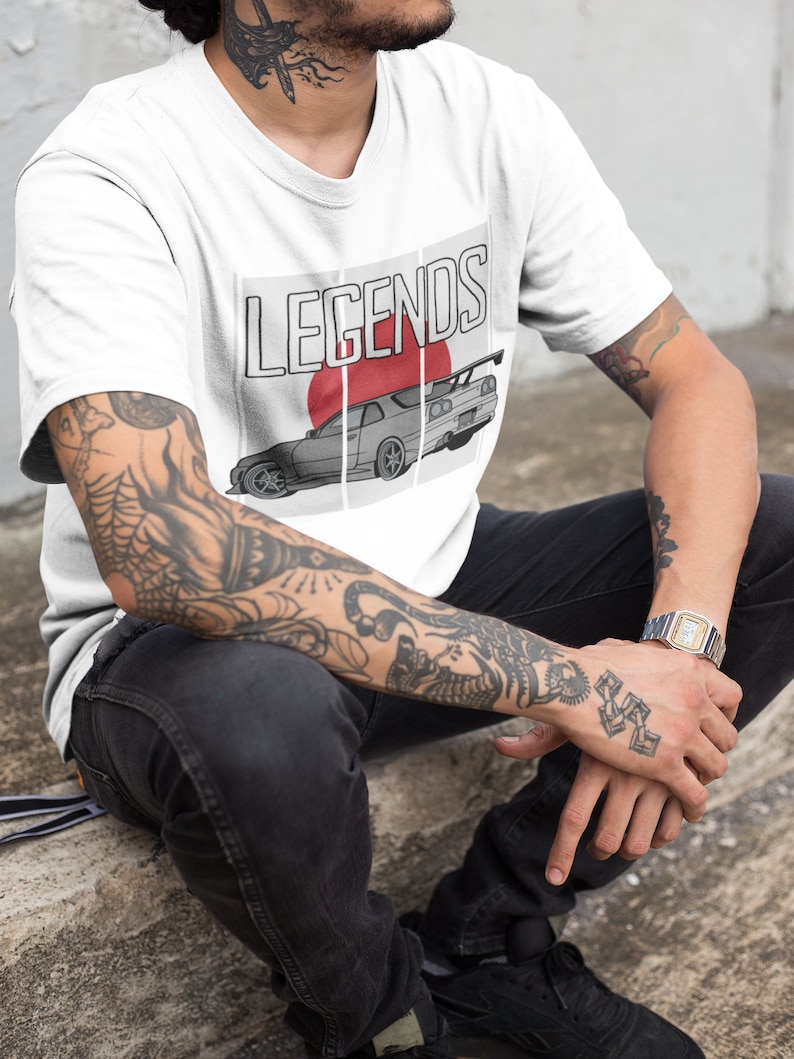 JDM Legends Shirt, JDM Tee, Car Guy Shirt, Car Enthusiast Graphic Tee ...