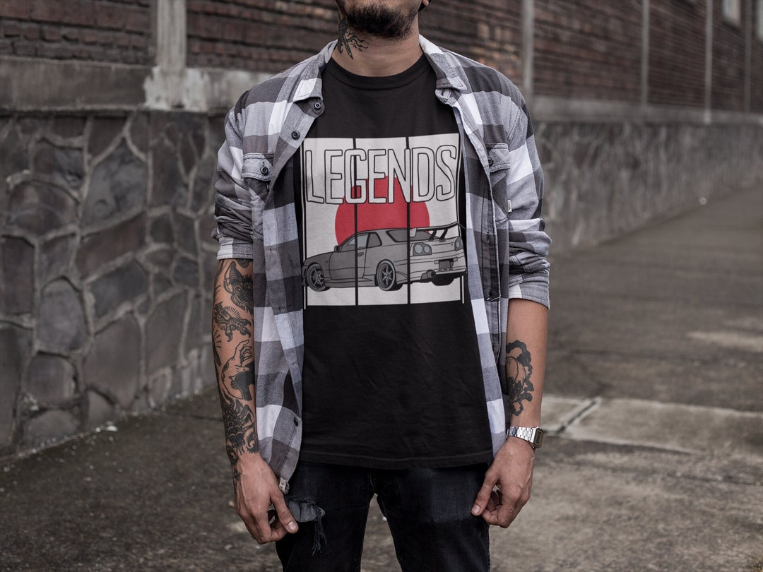 JDM Legends Shirt, JDM Tee, Car Guy Shirt, Car Enthusiast Graphic Tee ...