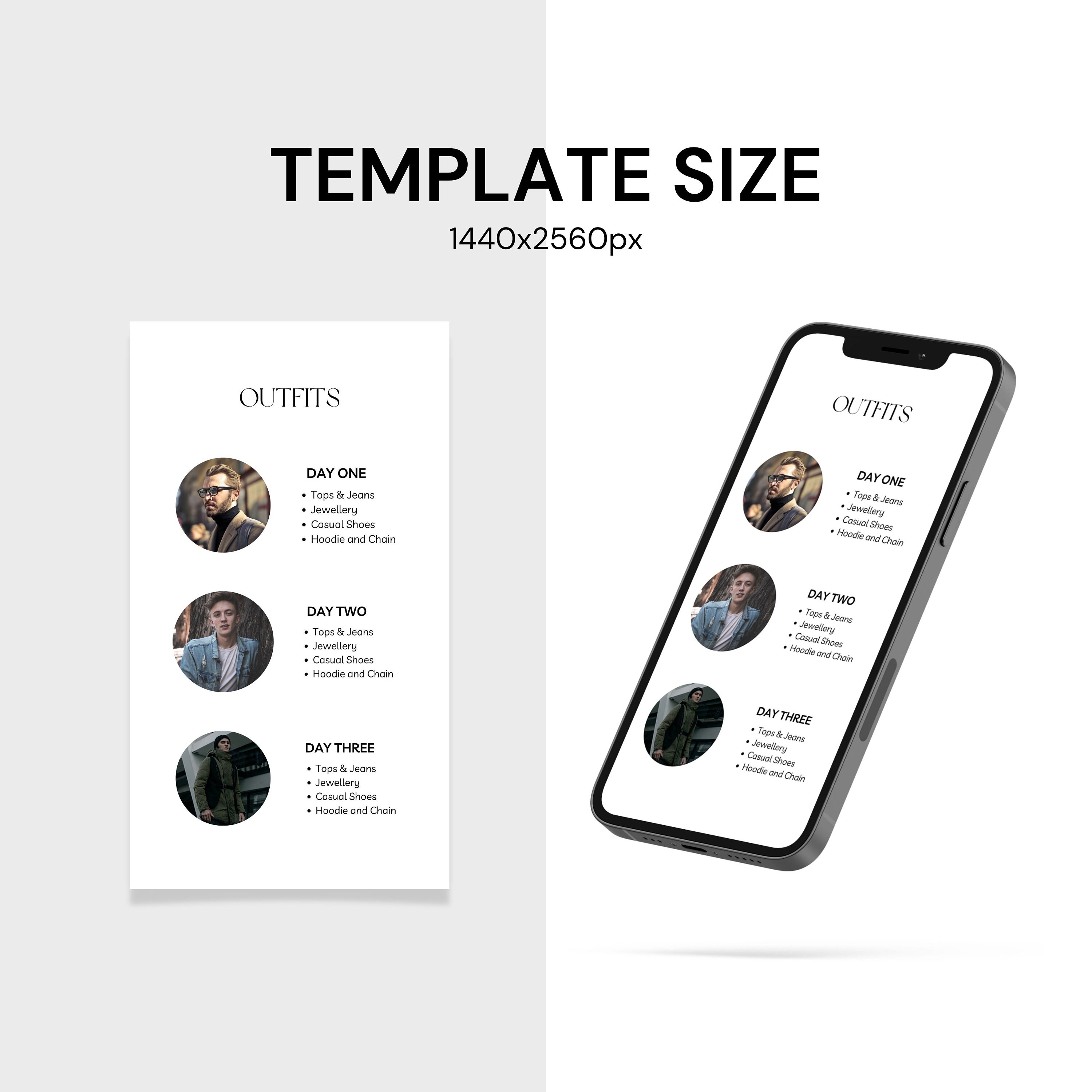 Travel Itinerary Athens Template, Vacation Planner Template, Minimalist ...