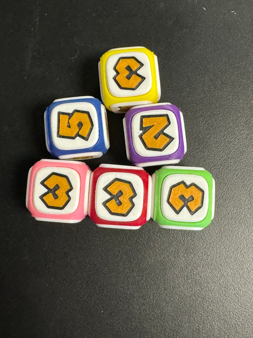 Mario Party Themed Dice - Etsy