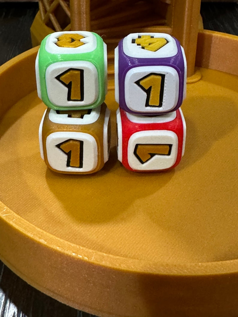 Mario Party Themed Dice - Etsy