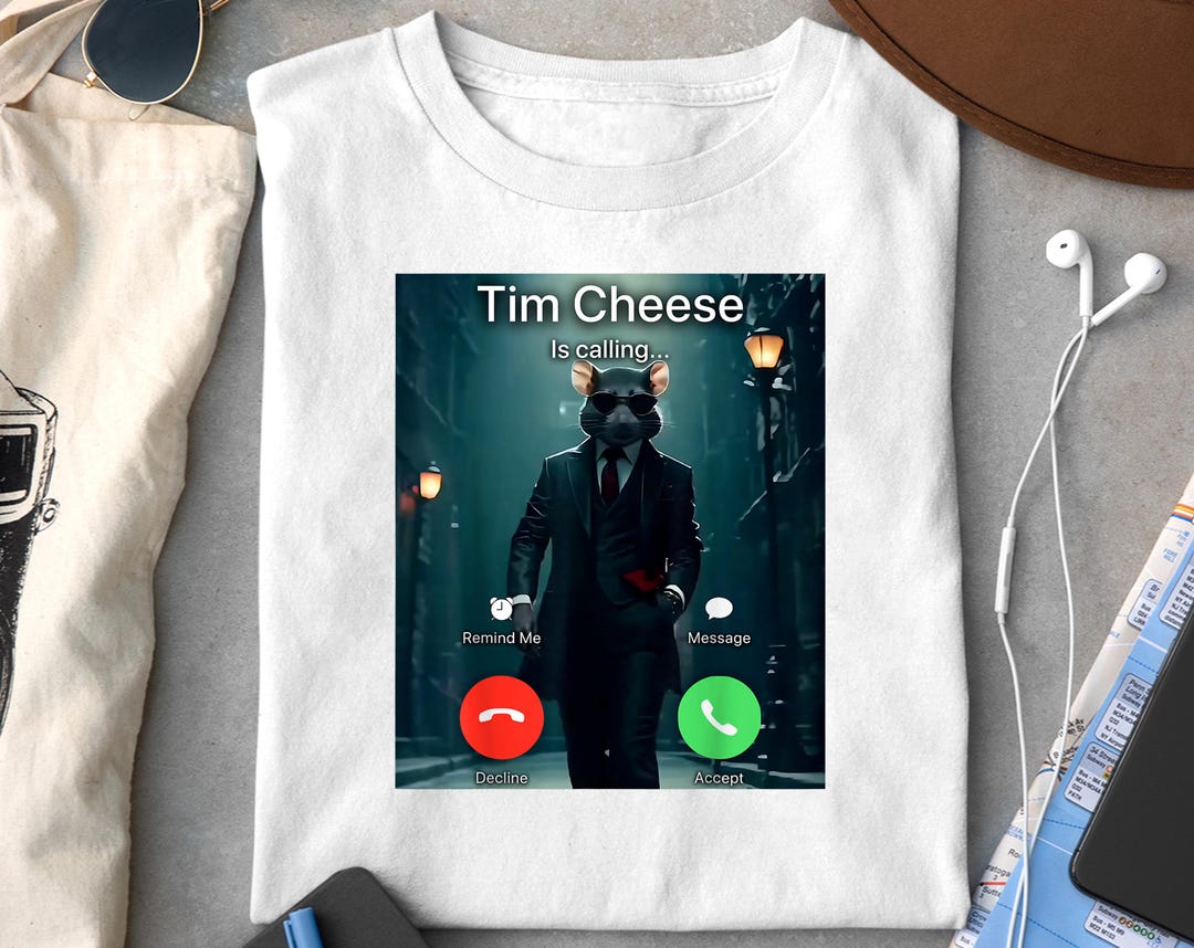 Tim Cheese Meme PNG, Digital Design PNG File for Sublimation - High ...