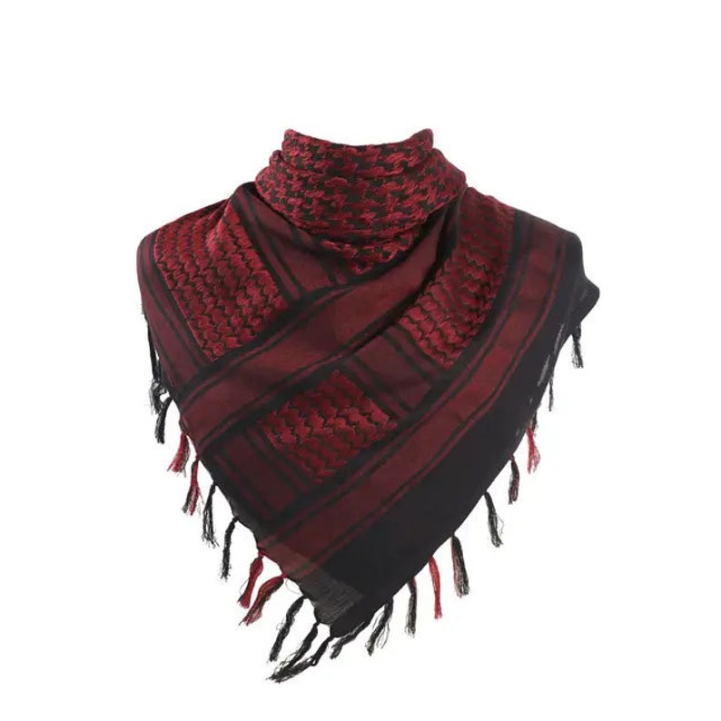 Keffiyeh Palestine Scarf, Arab Style Cotton Unique Shemagh Scarves ...