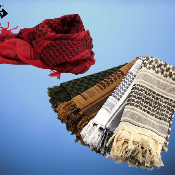 Palestine Colors Keffiyeh - Etsy