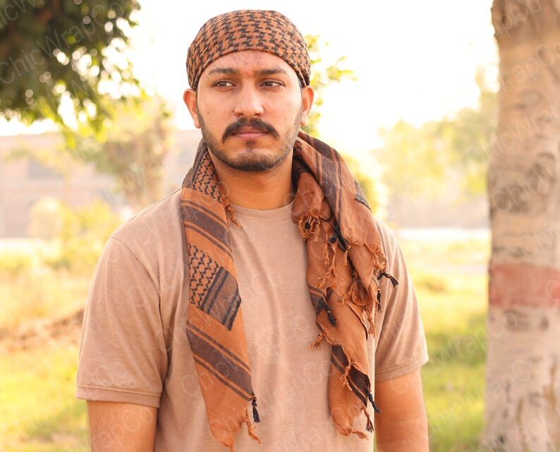 Palestinian Keffiyeh Shemagh Scarf, Arab Style Arafat Hatta Head Scarf, Keffiyeh Palestine ...