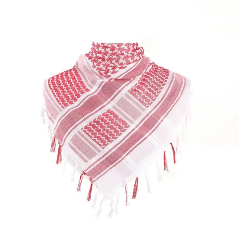 Keffiyeh Palestine Scarf, Arab Style Cotton Unique Shemagh Scarves ...