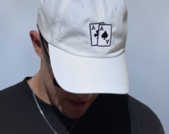 Pocket Jacks Adjustable Poker Dad Hat - Gifts for Poker Players, Casino ...