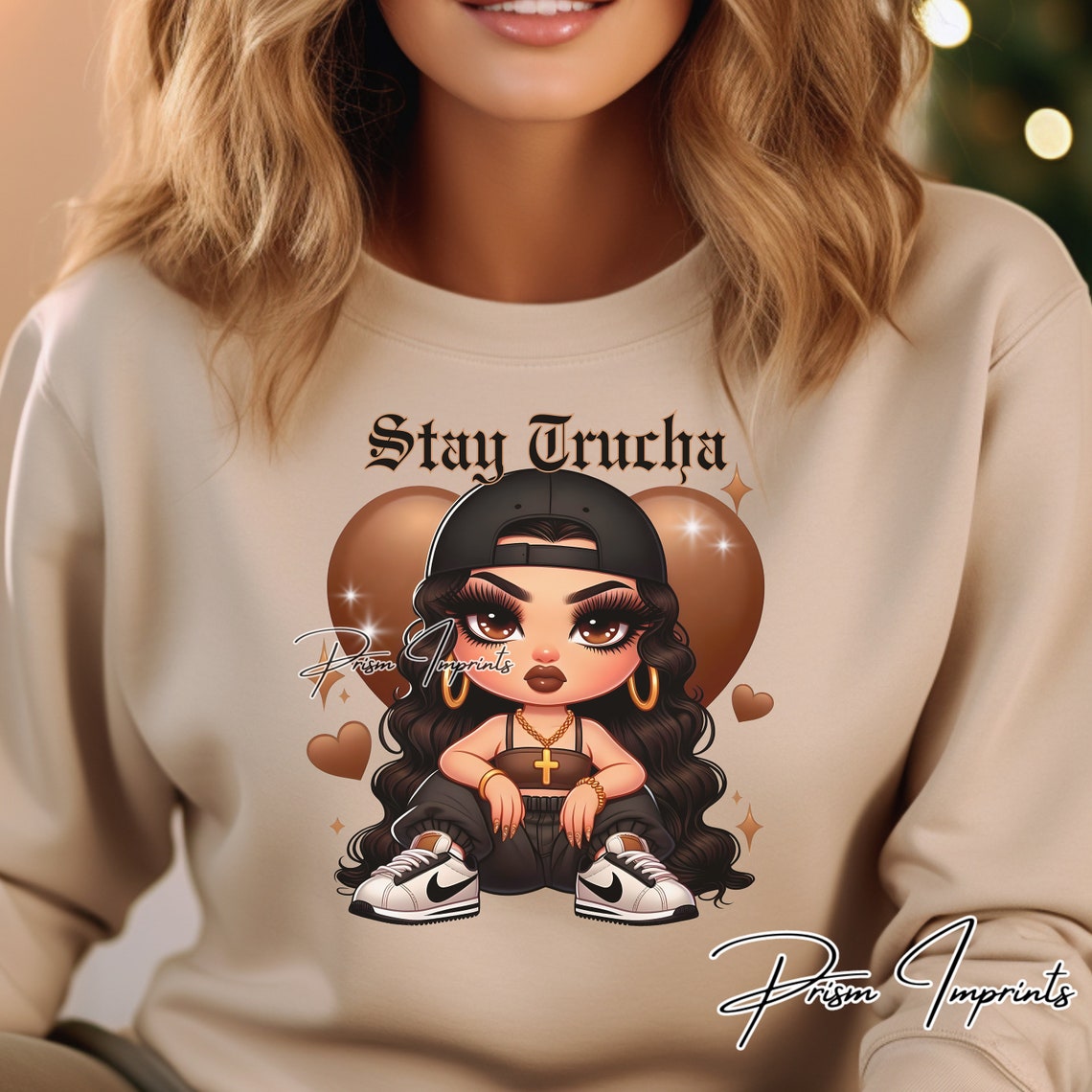 Stay Trucha: Chola Valentines Day Shirt/sweater, PNG Only, Sublimation ...