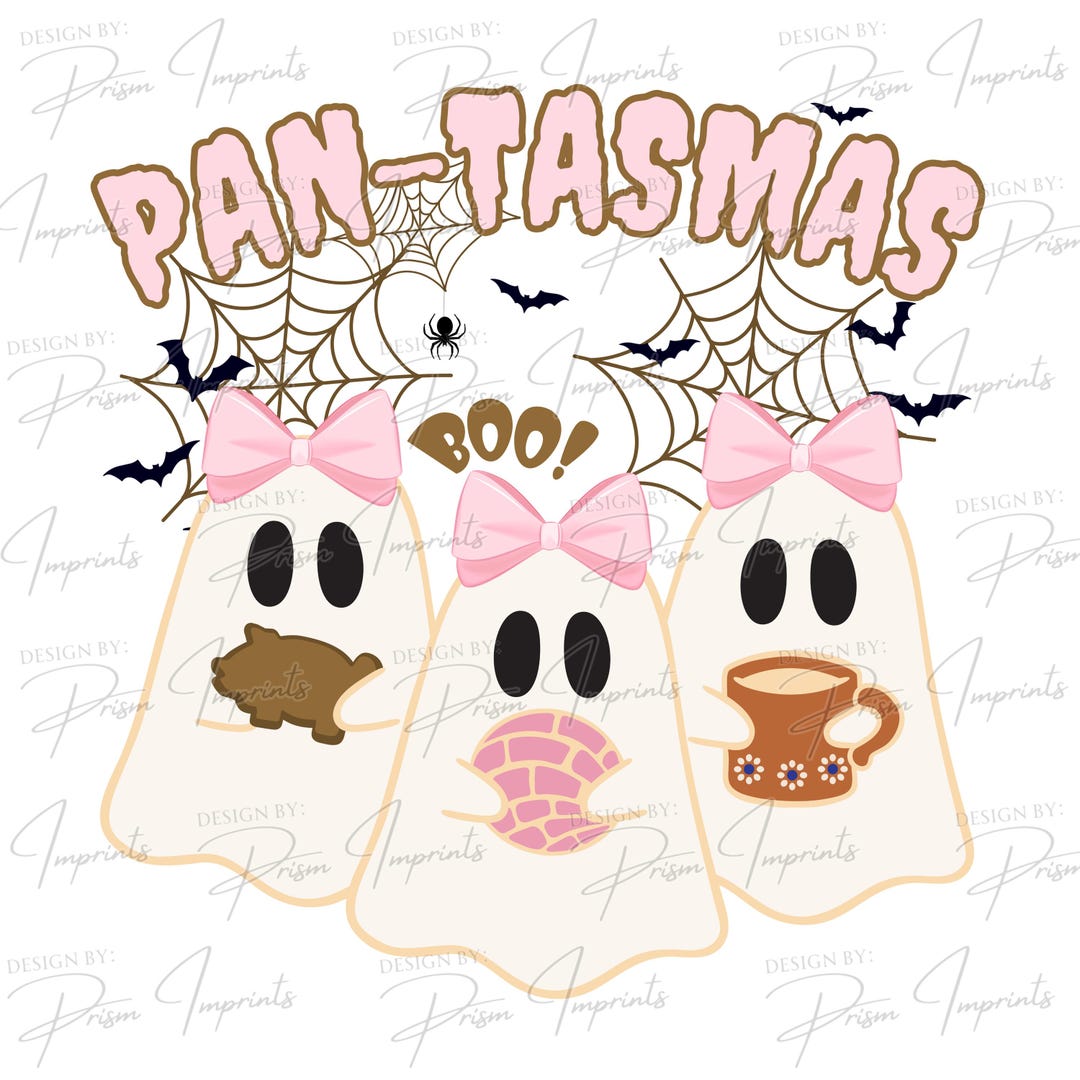 Pantasmas Ghost Halloween PNG: Marranito, Concha, Latina (digital File ...