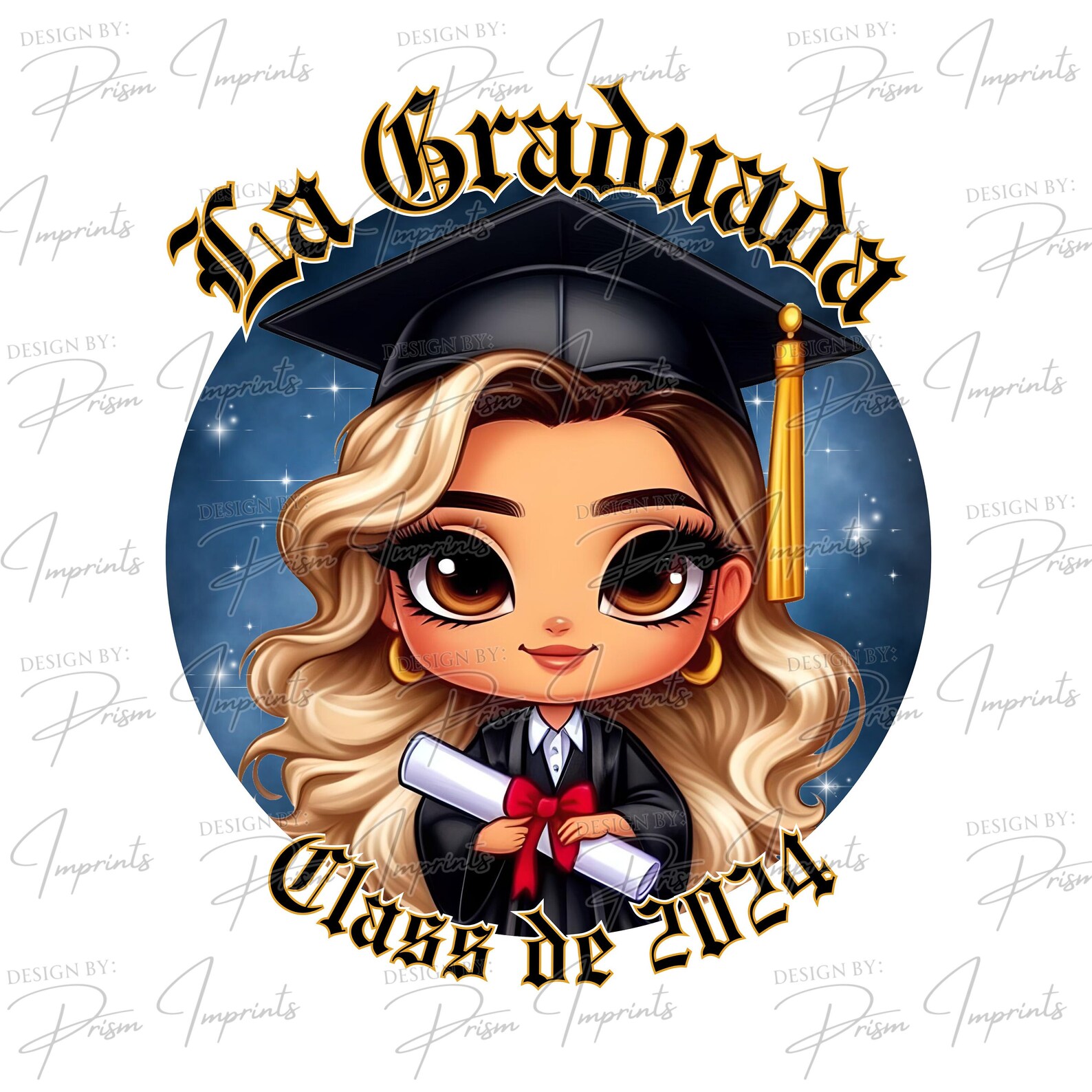 La Graduada Chicana: Latina Graduation Day Shirt/sweater, PNG Only ...