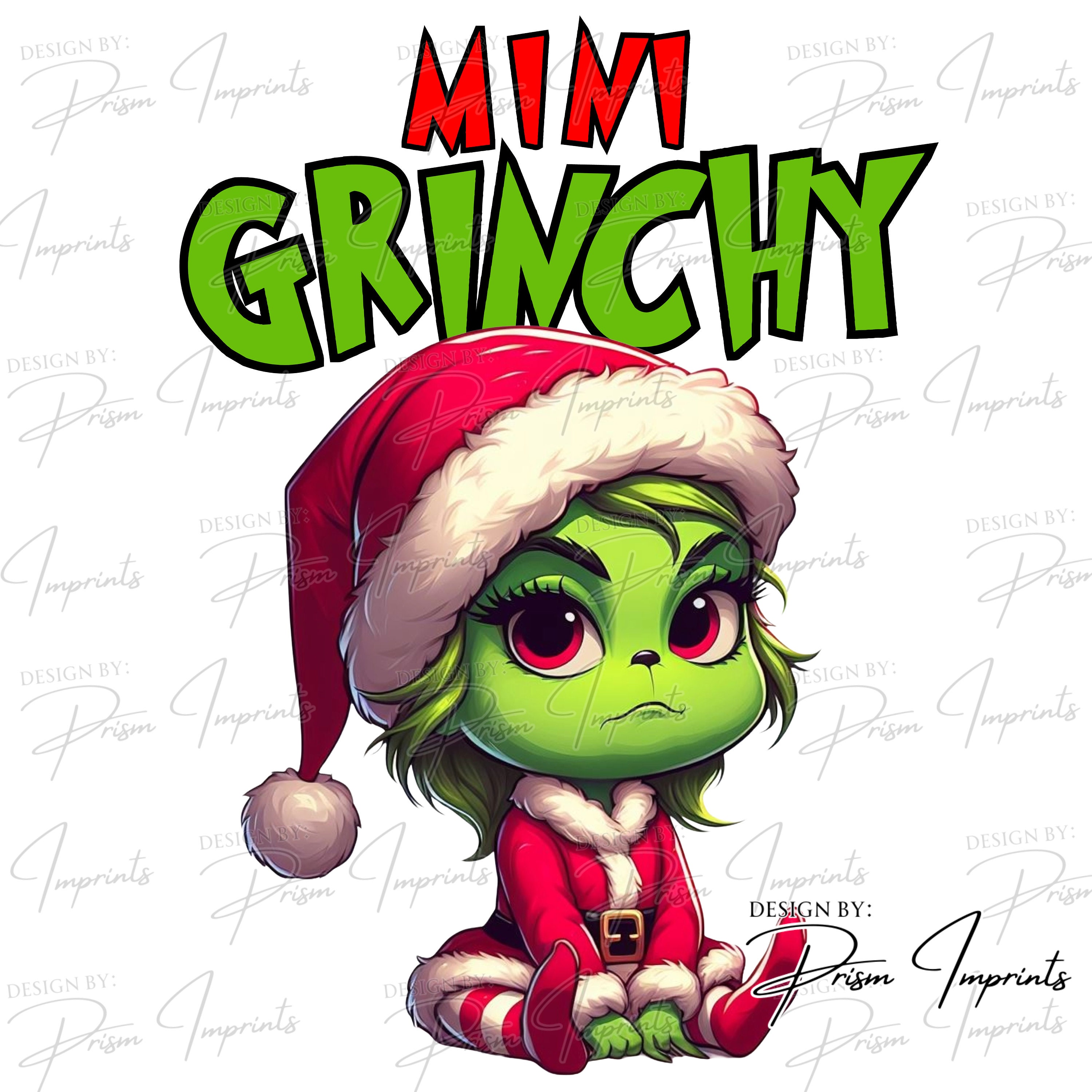 Mini Grinchy , Baby Grinchy Christmas Png Only , Grinchmas Design ...