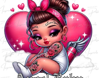 Stay Trucha: Chola Valentines Day Shirt/sweater, PNG Only, Sublimation ...