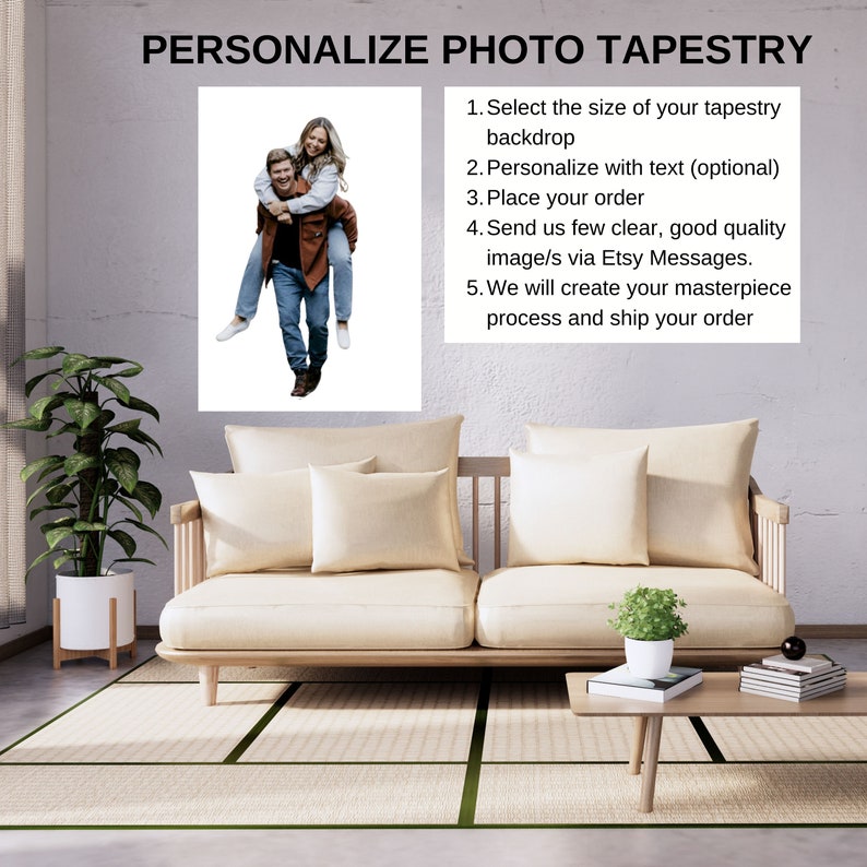 Custom Tapestry From Your Favorite Photo, Backdrop Wall Hanging Decor ...