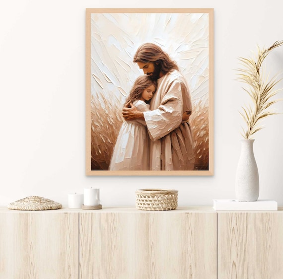 Jesus Christ Hugging Children Picture Christ Child