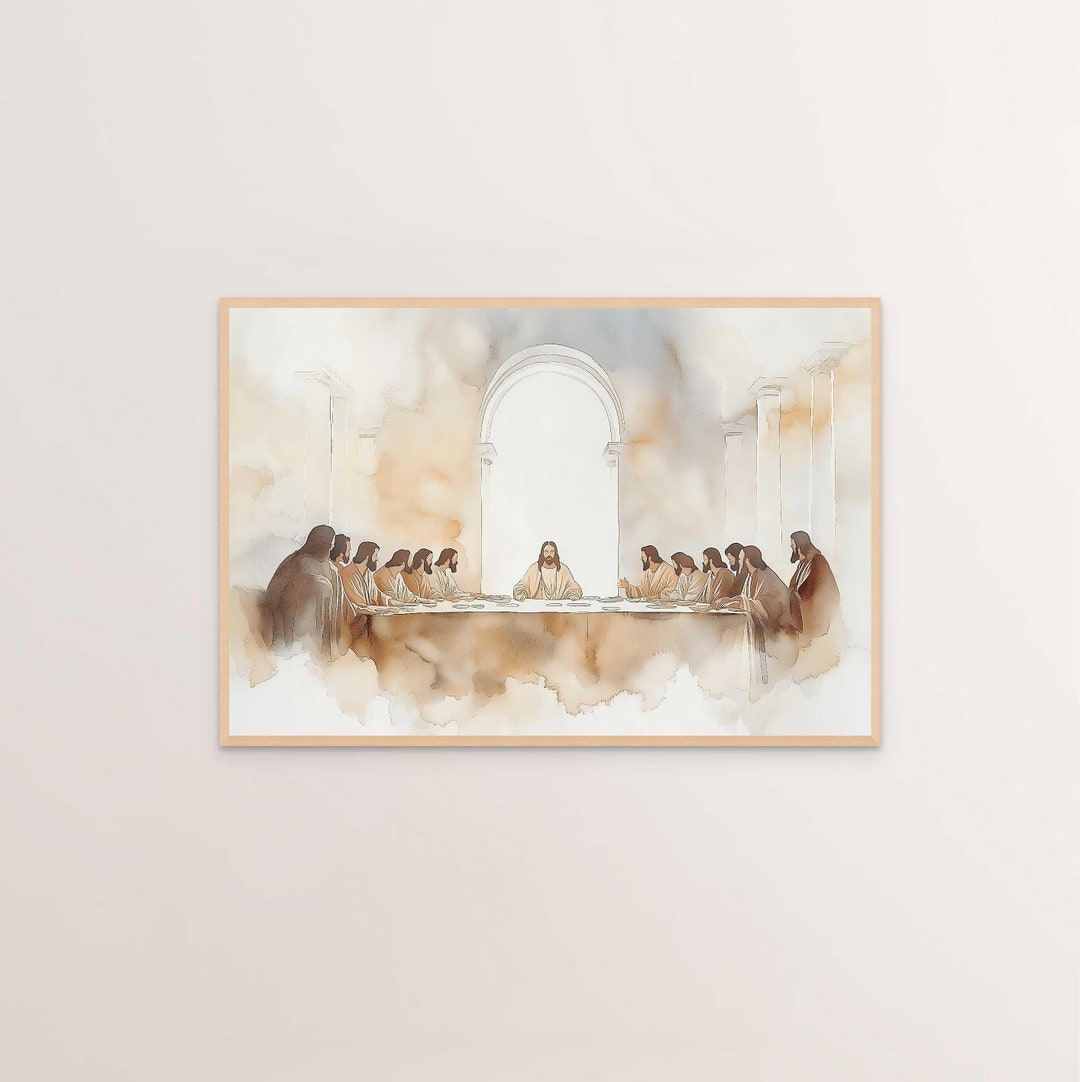 The Last Supper, Christian Wall Art, Picture of Christ, LDS Art ...