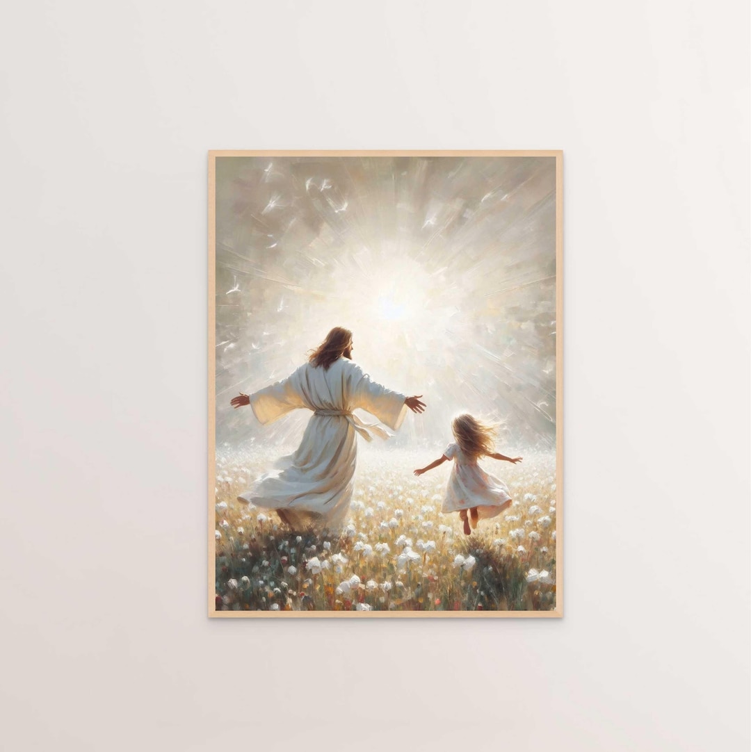 Light of Life, Christian Painting, Jesus Dancing With Girl, Jesus ...