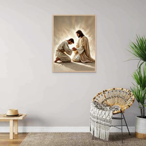 True Belief, Christian Art, Jesus With Man, Jesus Art, LDS Painting ...