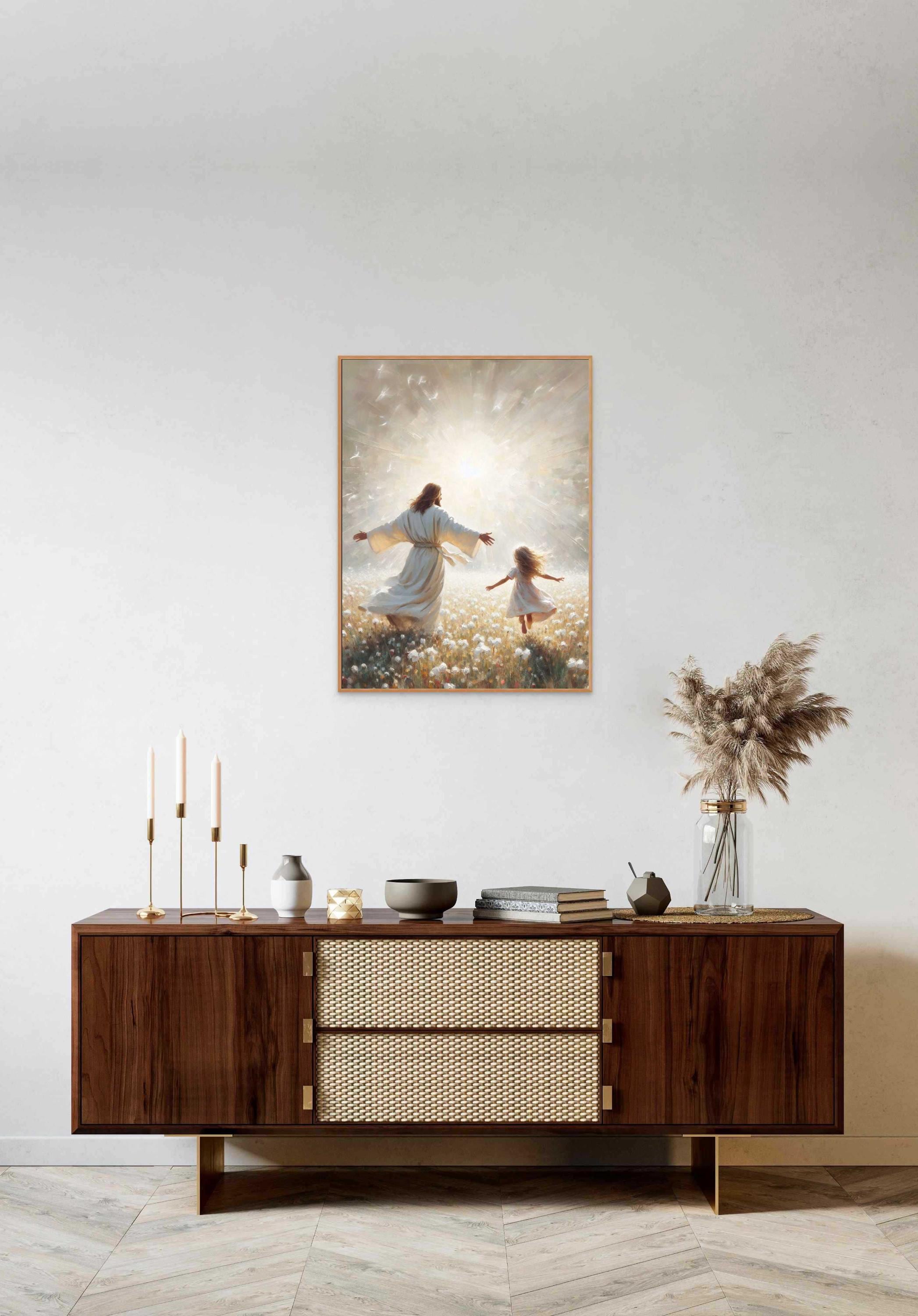 Light of Life, Christian Painting, Jesus Dancing With Girl, Jesus ...