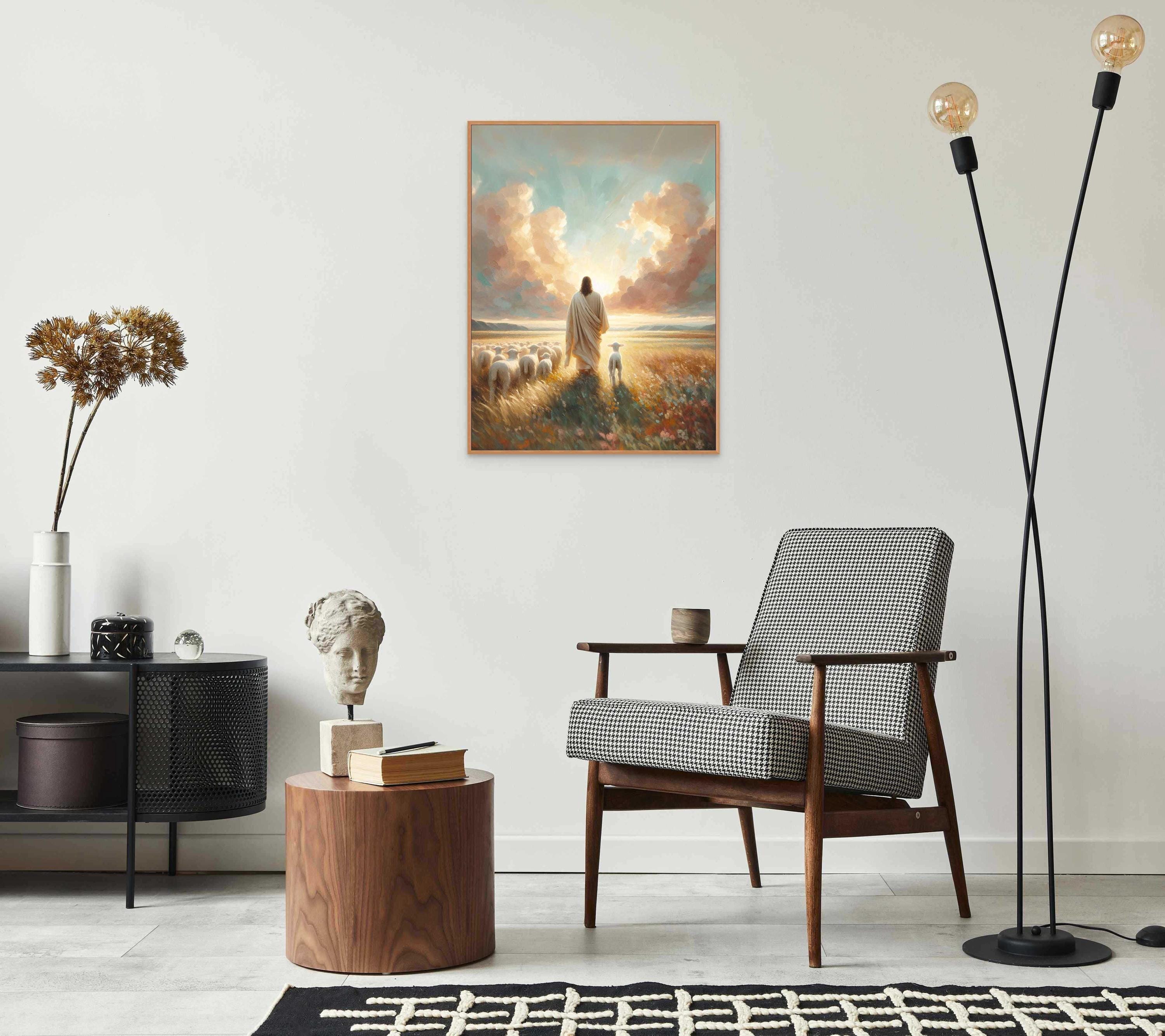 Shepherd Saves the One, Christian Art, Jesus Shepherd Art, LDS Art ...
