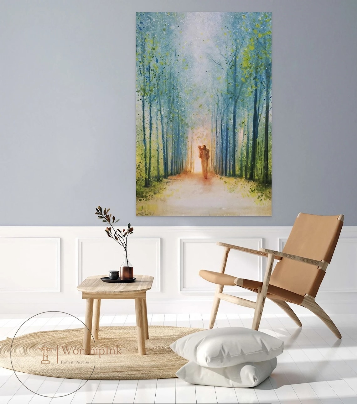 Lamb of Light, Christian Art, Jesus Painting, Jesus Saves the Lamb ...