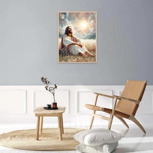 Sun and Smiles, Modern Christian Art, Jesus Portrait, Jesus Art, LDS ...