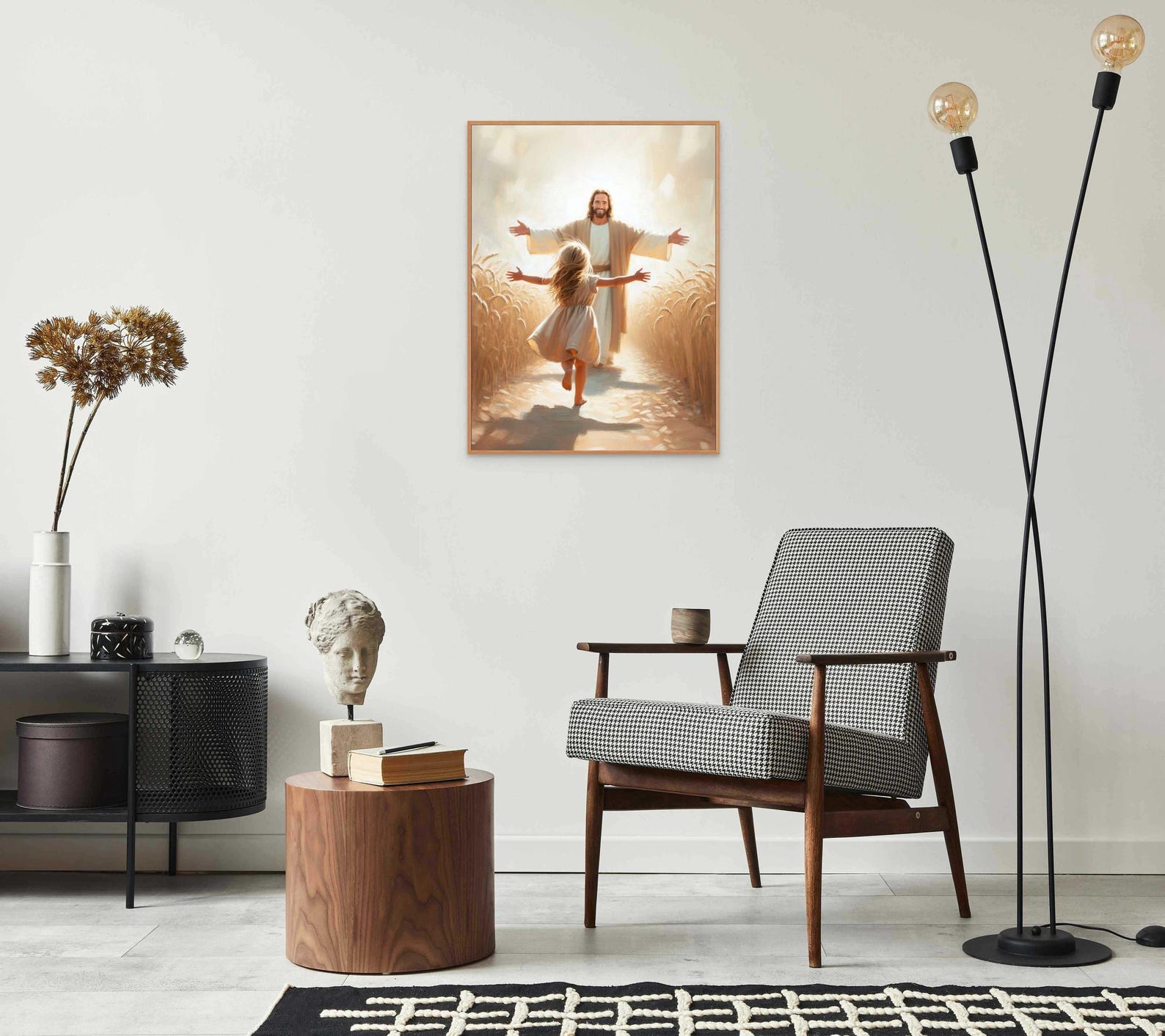 A Leap of Faith, Christian Art, Jesus and Girl Art, Jesus Painting, LDS ...