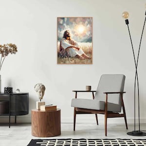 Sun and Smiles, Modern Christian Art, Jesus Portrait, Jesus Art, LDS ...