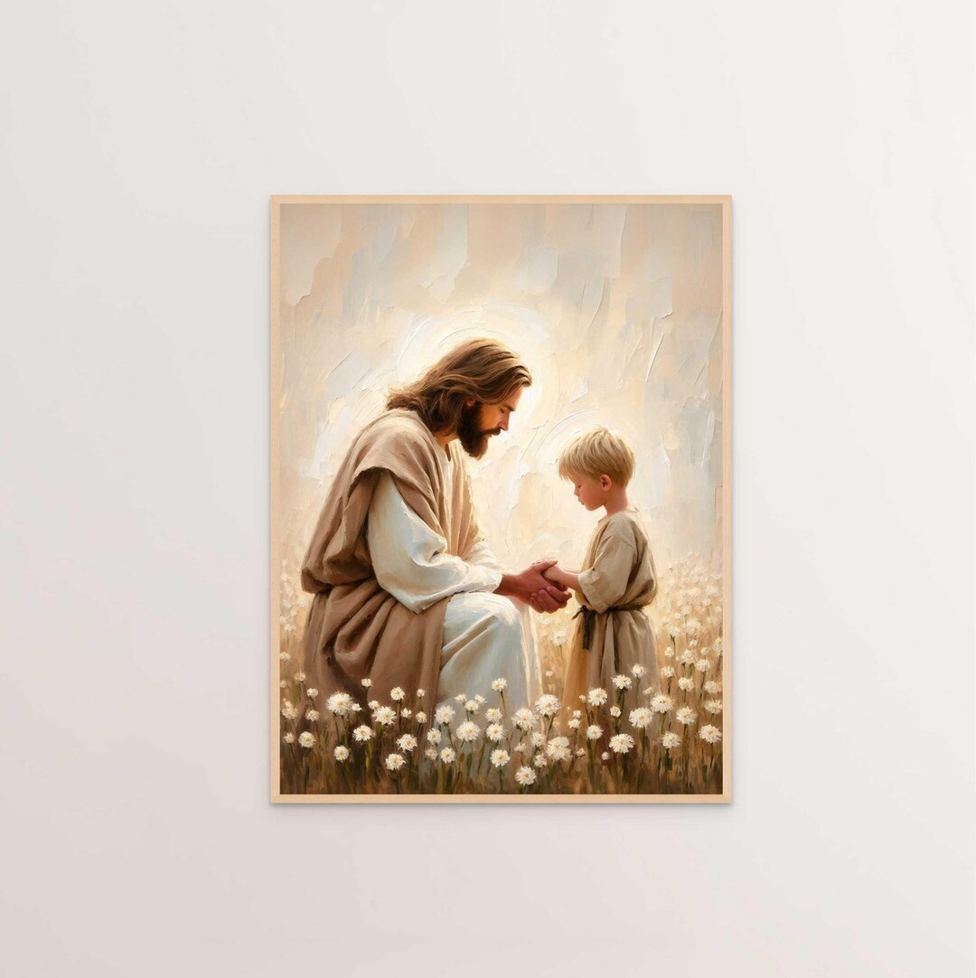 Savior's Love, Christian Art, Jesus With Boy, Jesus Painting, LDS ...