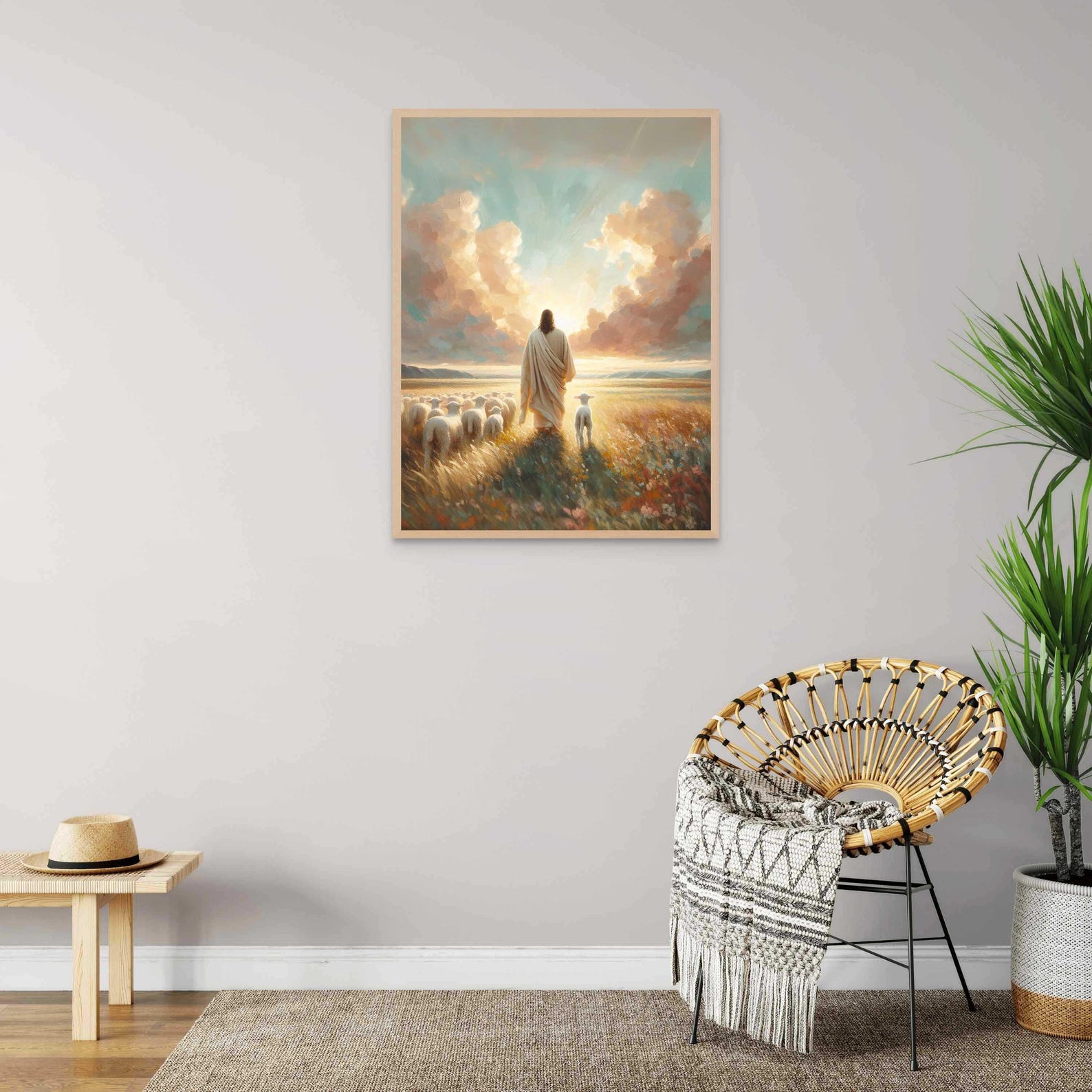 Shepherd Saves the One, Christian Art, Jesus Shepherd Art, LDS Art ...