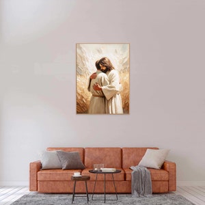 Jesus Loves You, Christian Art, Jesus Christ Hugging Man, Jesus Art ...