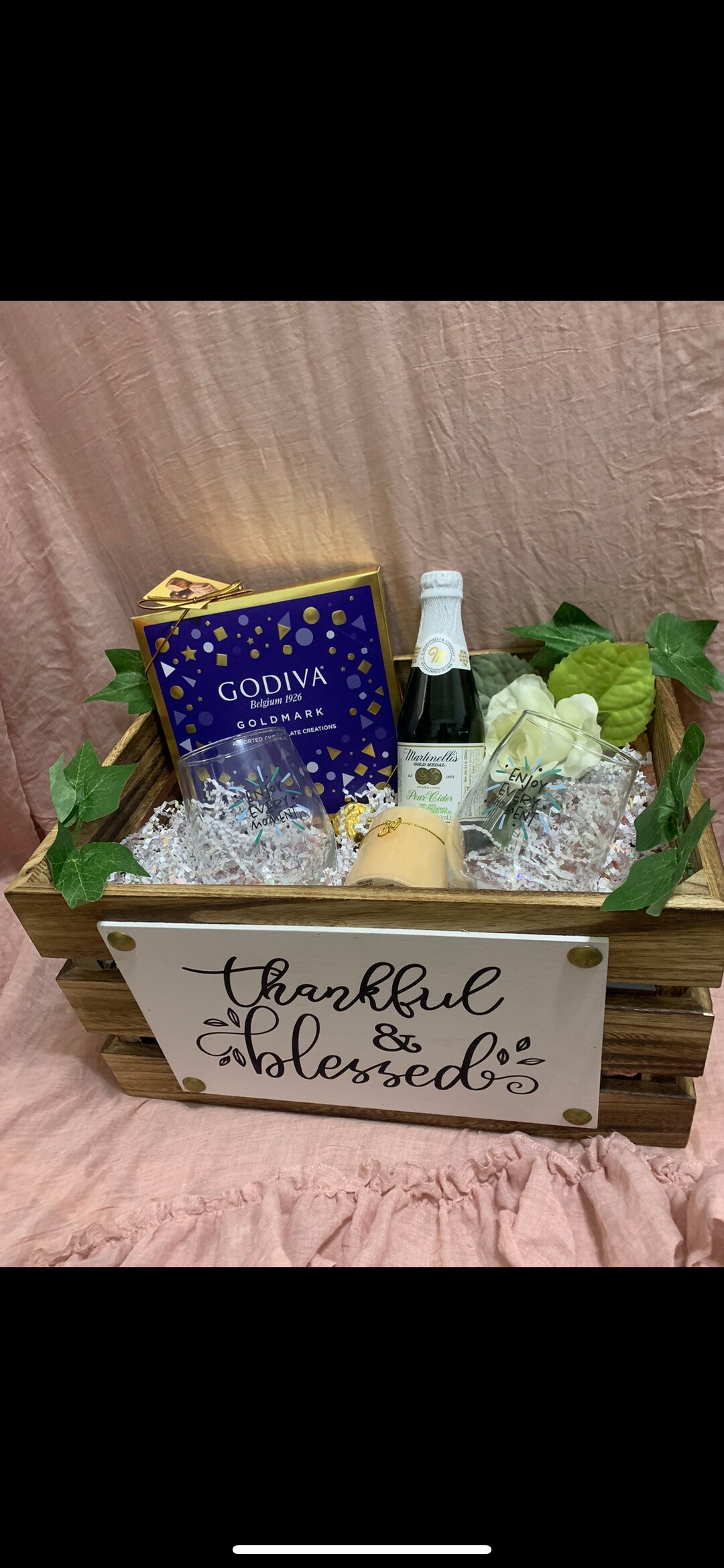 Congratulations Gift Basket - Etsy