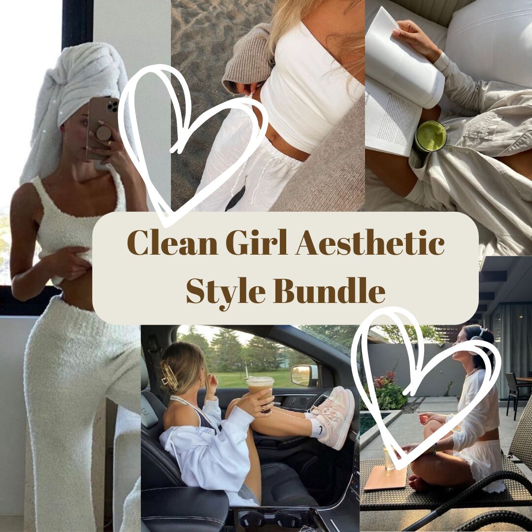 Clean Girl Aesthetic Style Bundle, Personalized Thrift Bundle, Personal ...