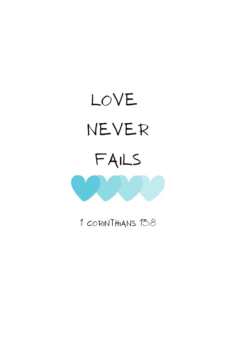 KP Designs: 1 Corinthians 13 8 Valentines SVG - Etsy