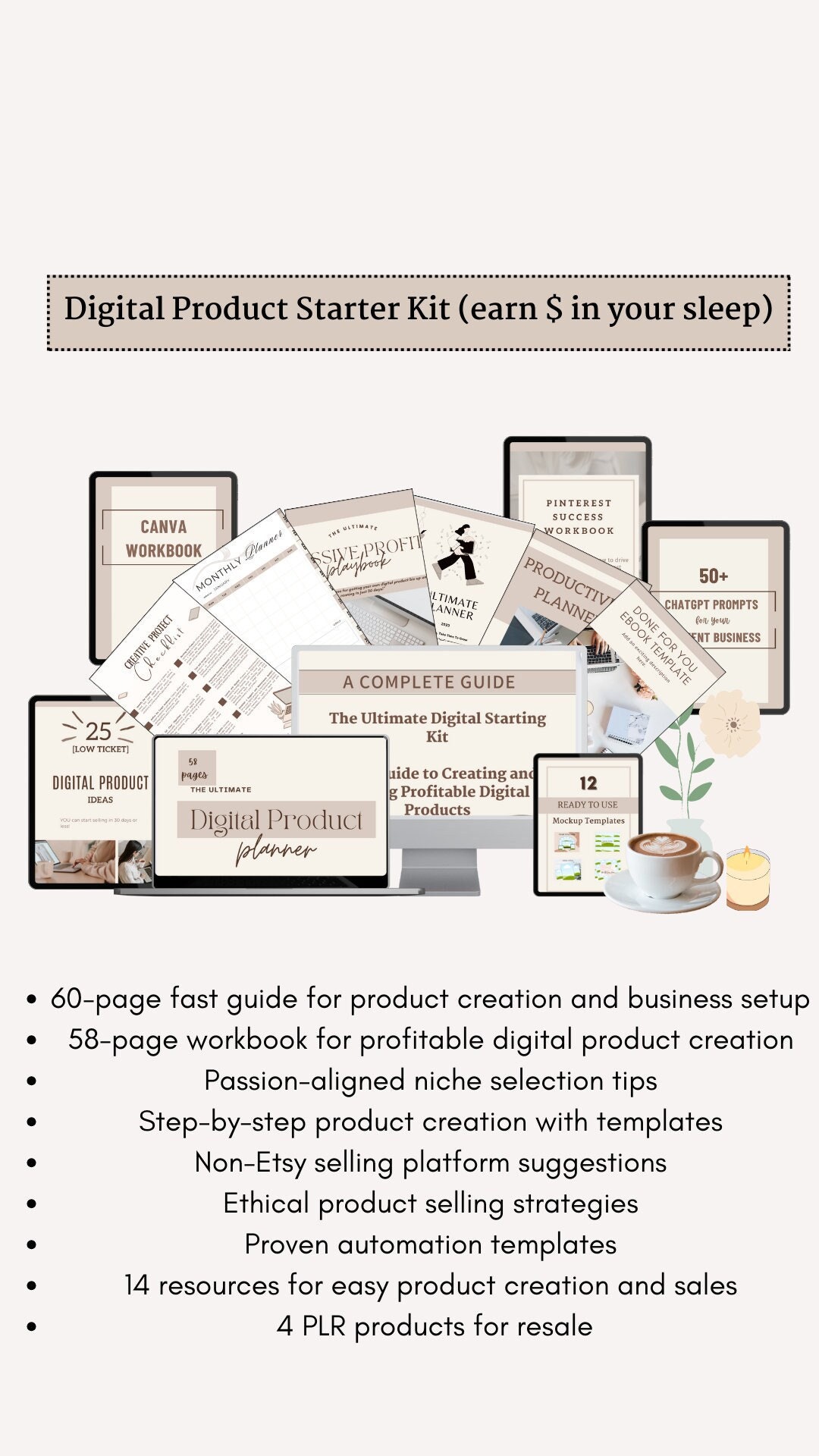 The Ultimate Digital Product Starter Kit + the Playbook - Etsy