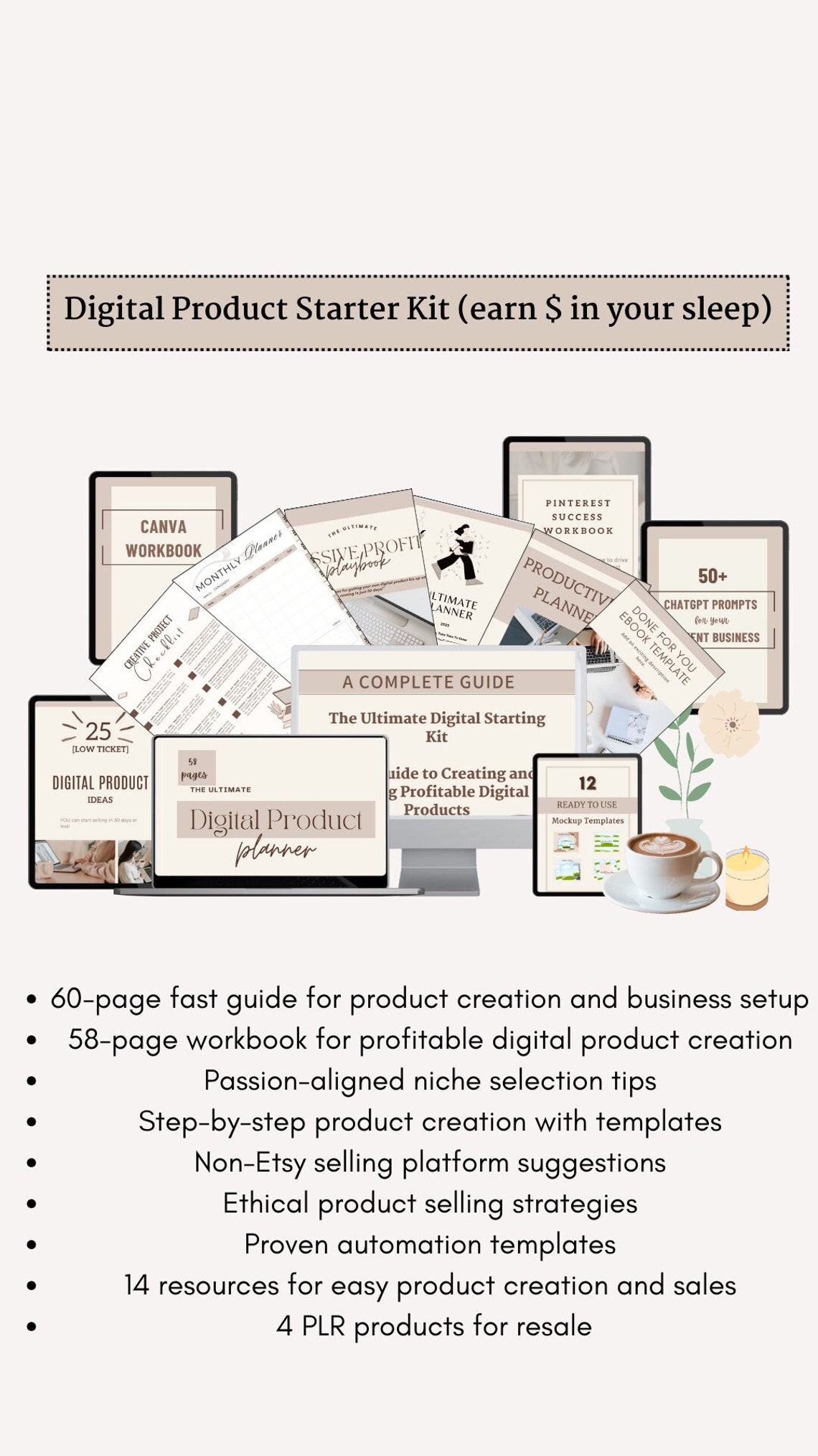 The Ultimate Digital Product Starter Kit + the Playbook - Etsy