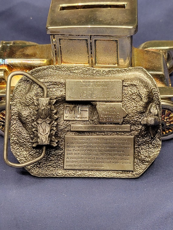 Limited Edition Massey Ferguson Belt Buckle - Gem