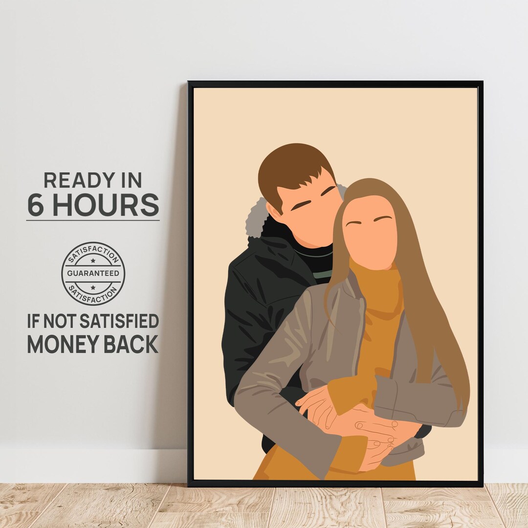 Custom Faceless Digital Portrait, Photo Illustration, Painting From ...