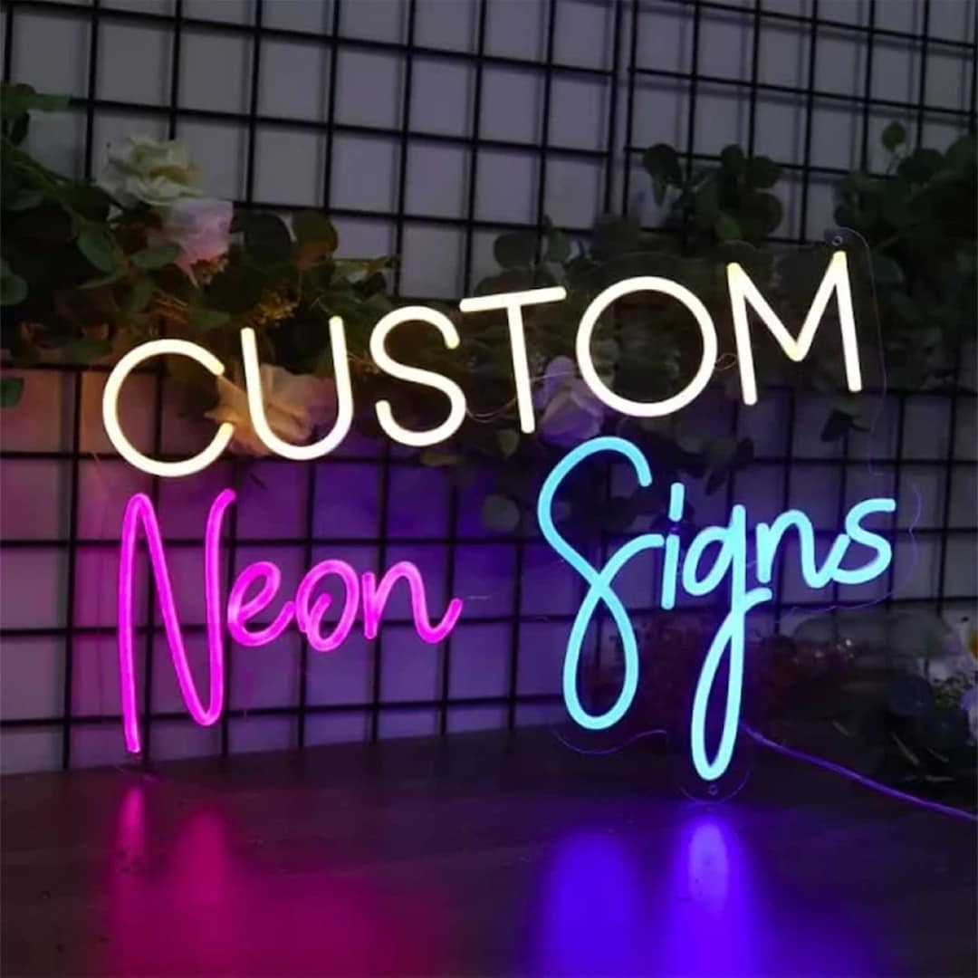 Custom Name Neon Sign Neon Sign Neon LED Light Sign Neon - Etsy UK