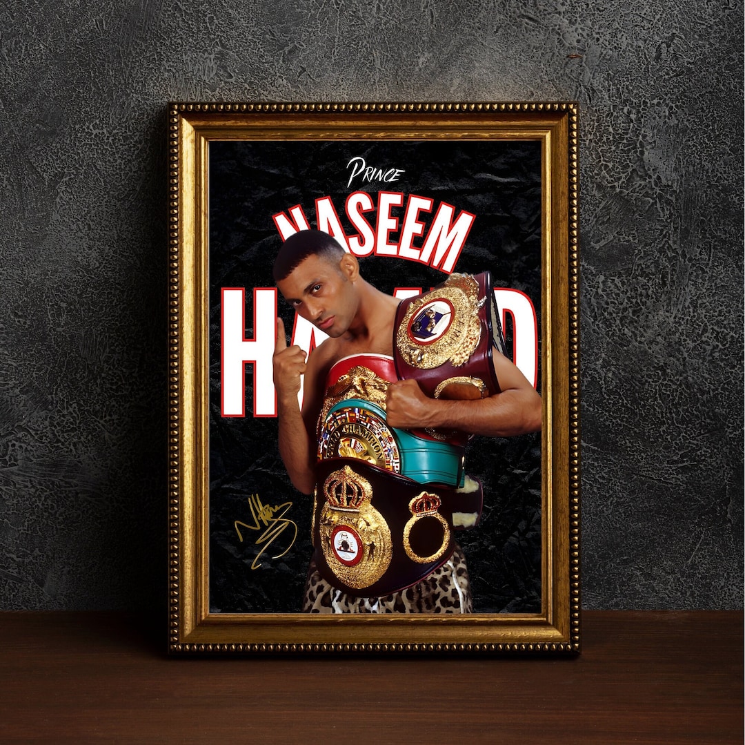 Poster Prince Naseem Hamed / Boxing / MMA / Wall Poster / Wall Art ...