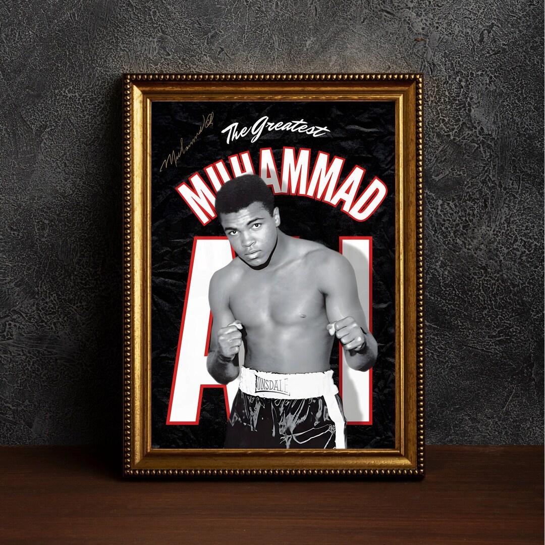 Poster Muhammad Ali the Greatest / Boxing / MMA / Wall Poster / Wall ...