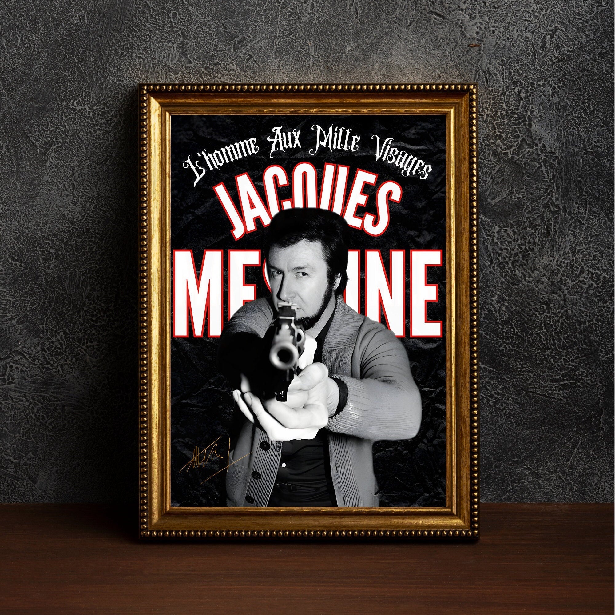 Jacques Mesrine Tattoos
