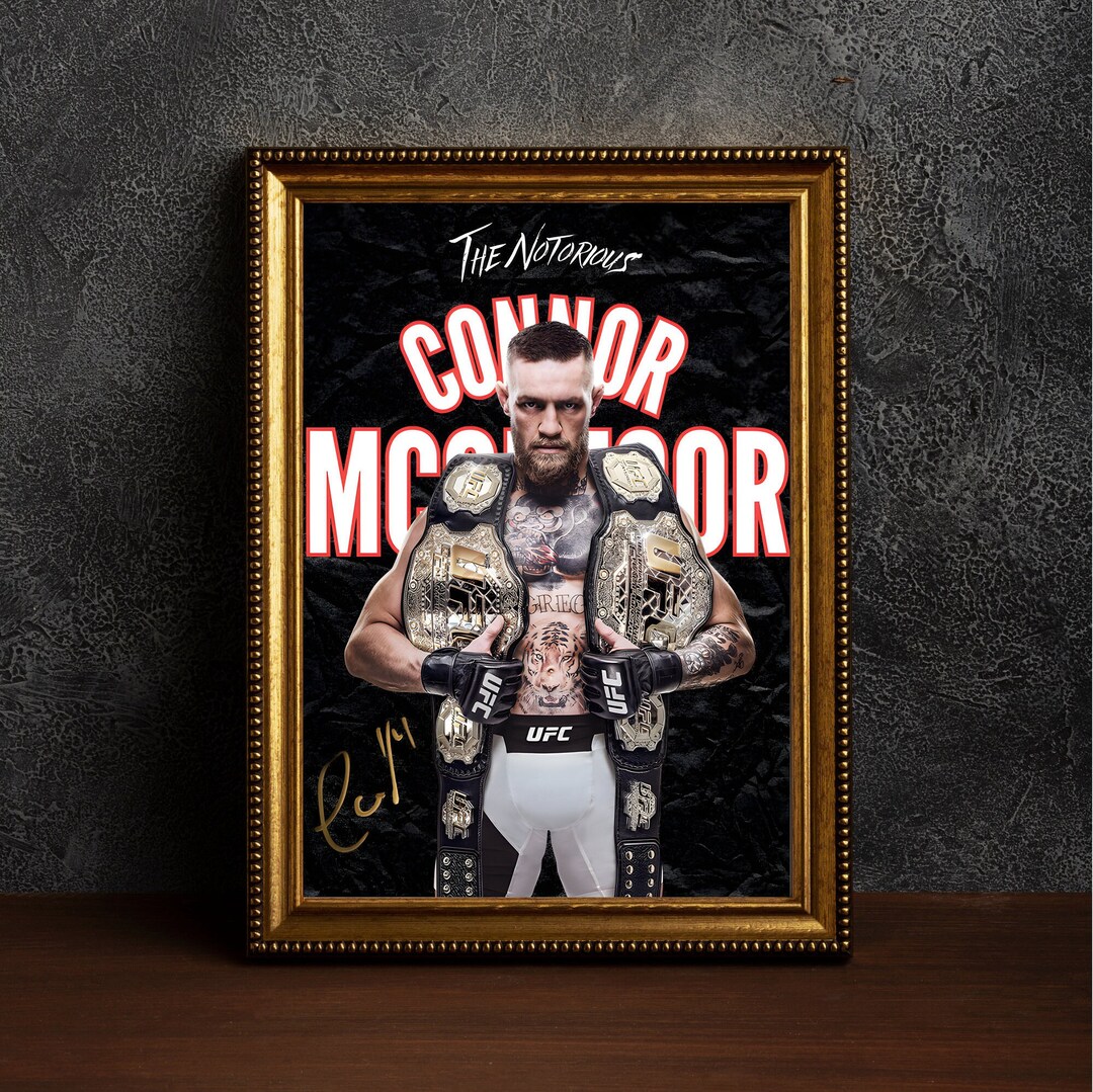 Poster Connor Mcgregor / Boxing / MMA / Wall Poster / Wall Art ...