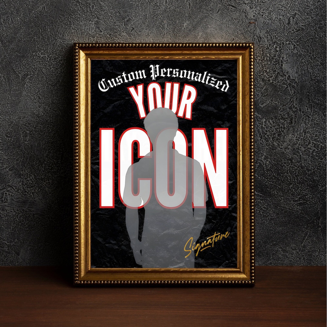 Custom Personalized Poster / Personalized Poster With Your Favorite ...