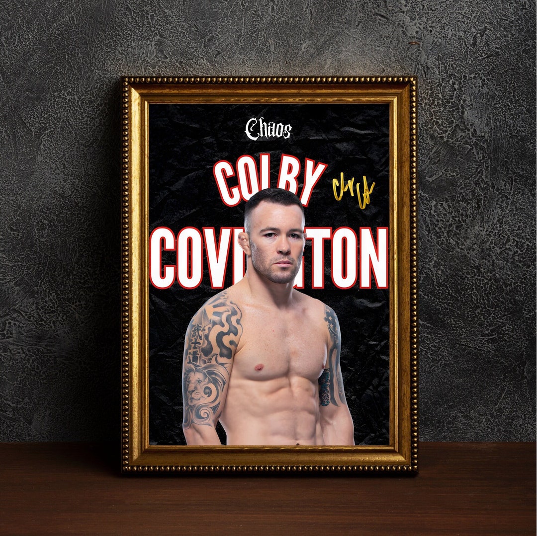 Poster Colby Covington / Boxing / MMA / Wall Poster / Wall Art - Etsy