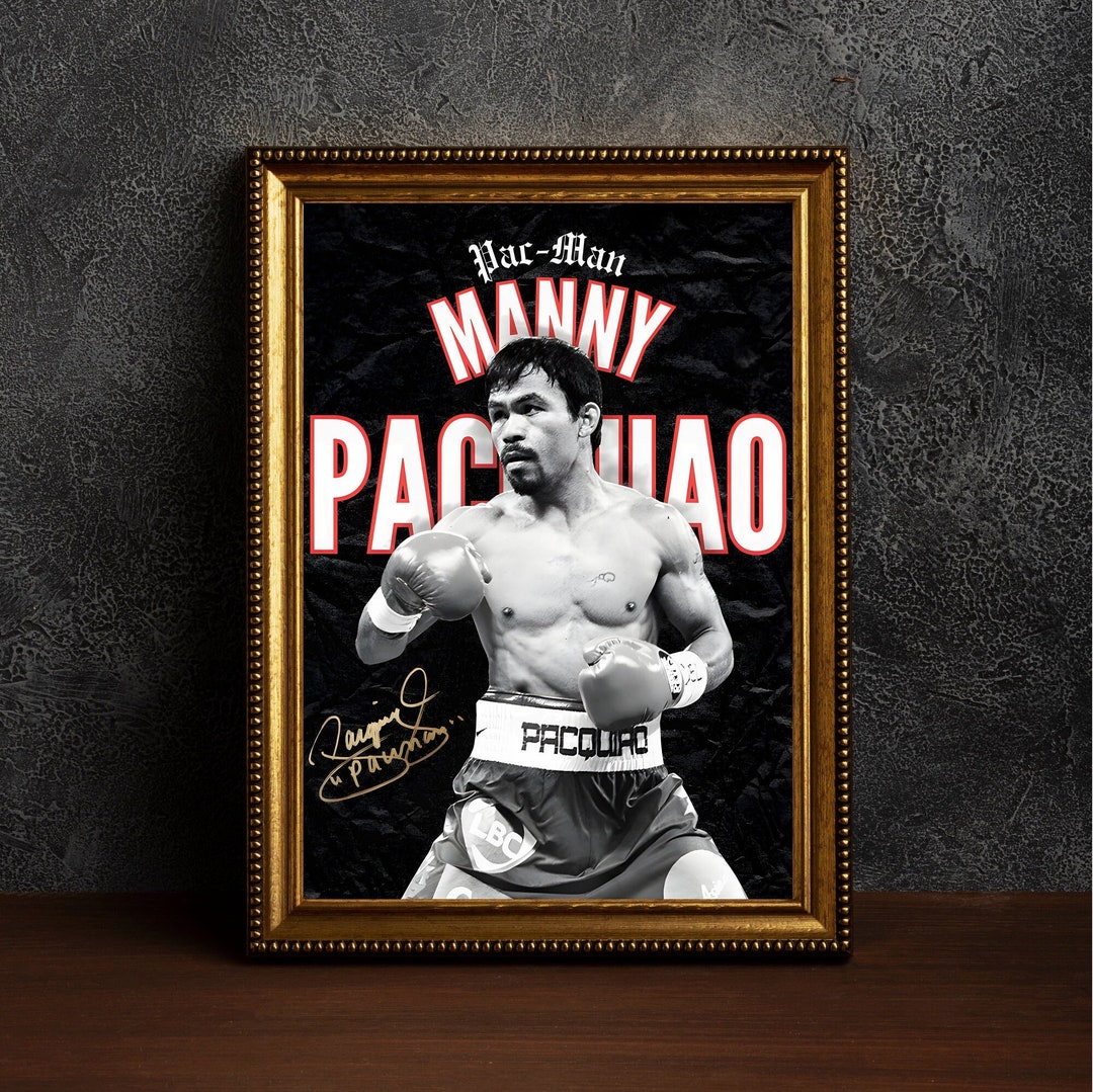 Manny Pacquiao Poster / Boxing / Wall Poster / Wall Art / Boxing - Etsy UK