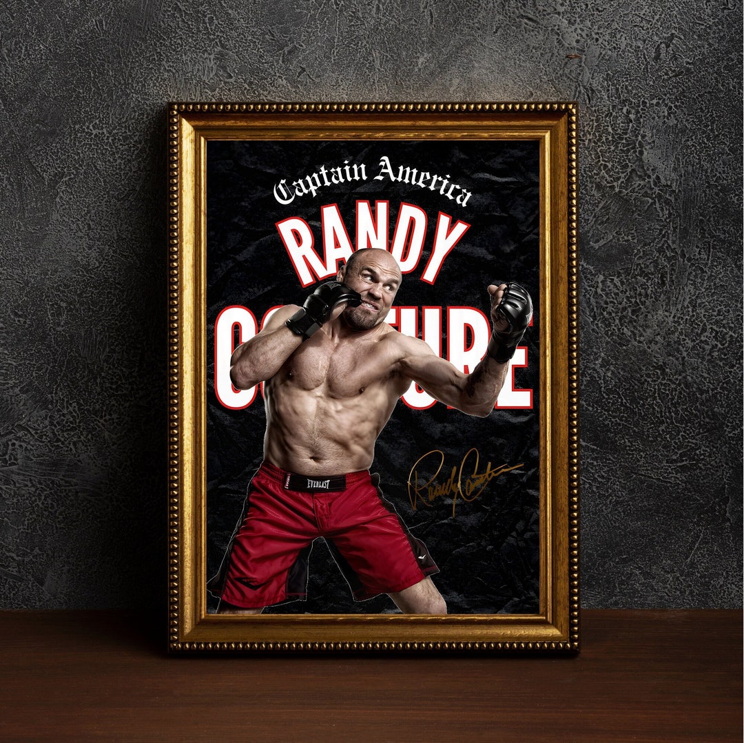 Randy Couture Poster / / Boxing / MMA / Poster / Luxury Wall Art ...