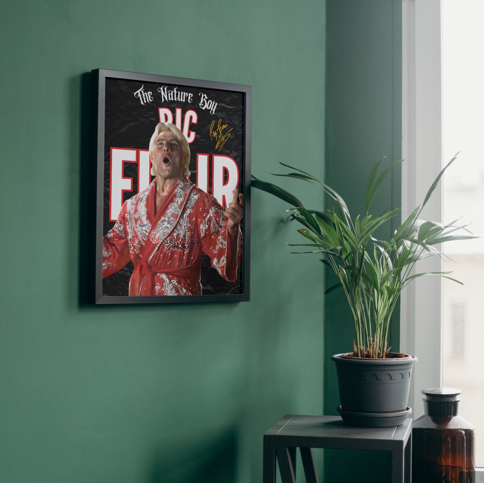 Poster Ric Flair / Wrestling / Catch / Wrestler / Boxing / WWE / Wall ...