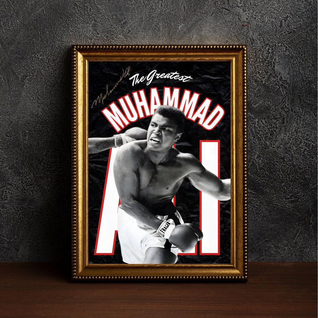 Muhammad Ali Poster / Boxing / MMA / Wall Poster / Wall Art / Interior ...